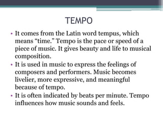 Music & health vi (4 th quarter) | PPT