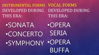 History & Composers of Classical Music (Grade 9 2nd Q) | PPT