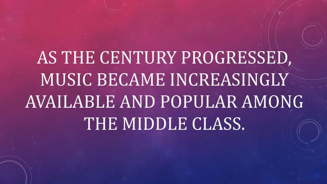 Music of the Romantic Period (Brief History) (1820-1910) For Grade 9 ...