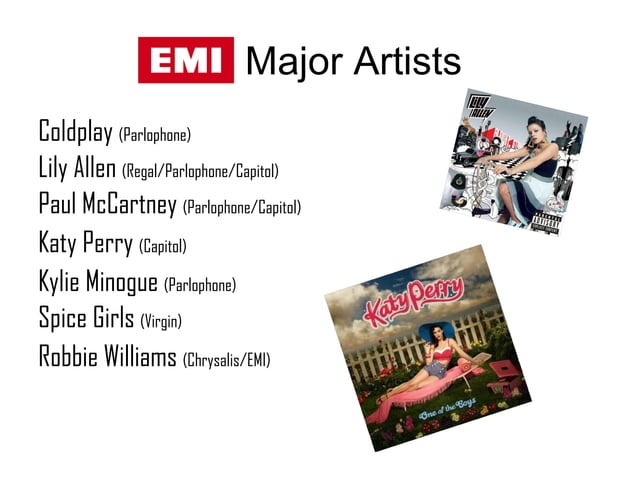 Major Record Labels | PPT