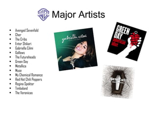 Major Record Labels | PPT