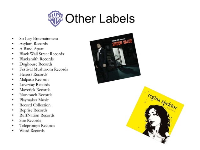 Major Record Labels | PPT