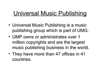 Music Industry Case Study | PPT