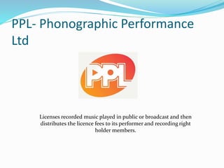 Music industry | PPTX