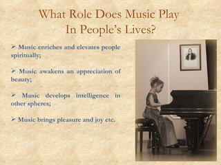 Music In Education | PPT