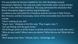 Music in english teaching part 2 movies | PPT