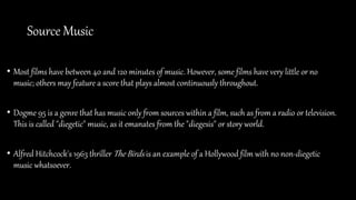 Music in film | PPTX