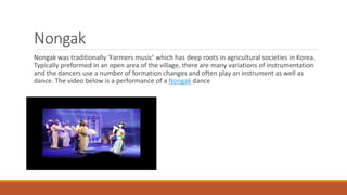 Music in korea | PPTX