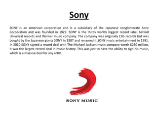 Music institutions | PPTX | World/International Music | Music