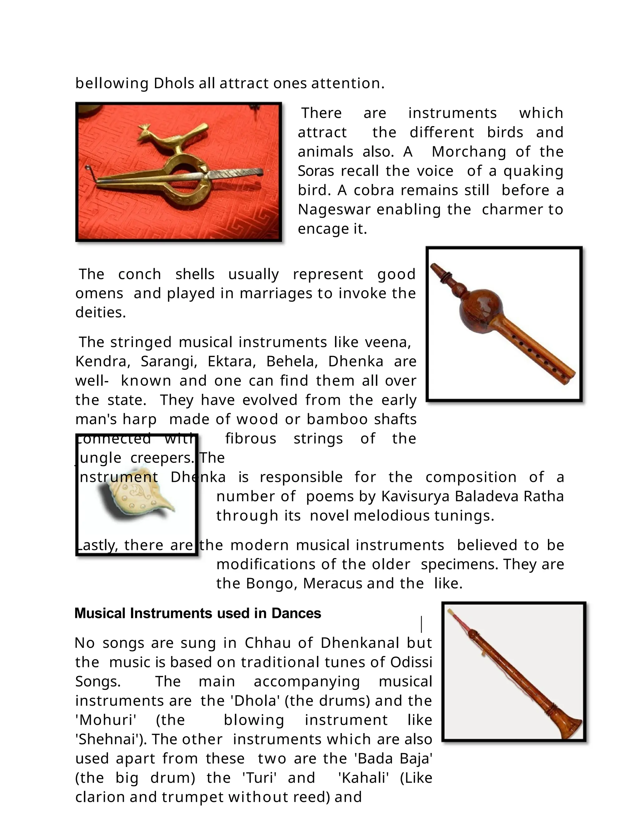 Odissi Dance, Musical Instruments of ODISHA | PPTX