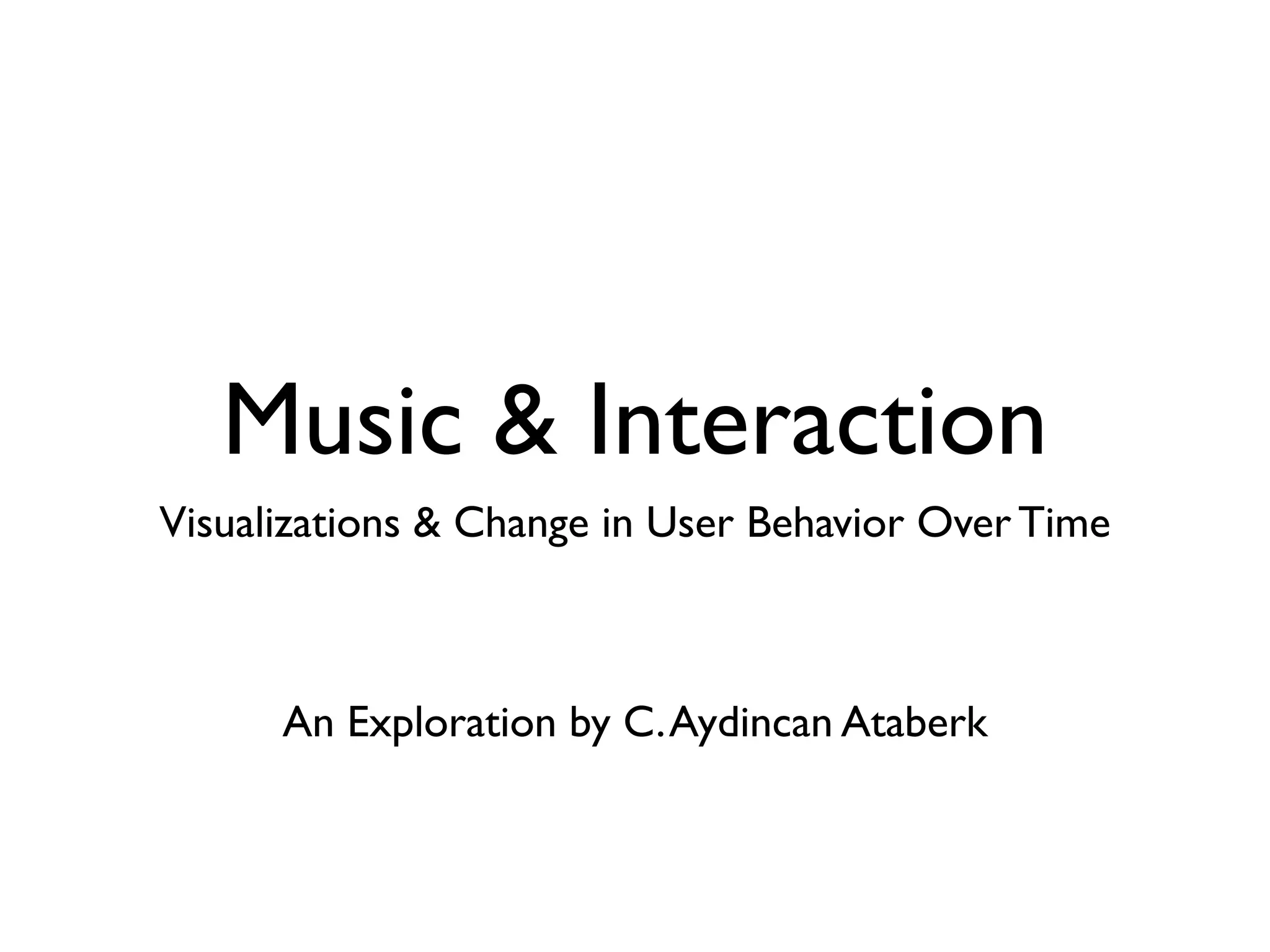 Music & interaction | PPT