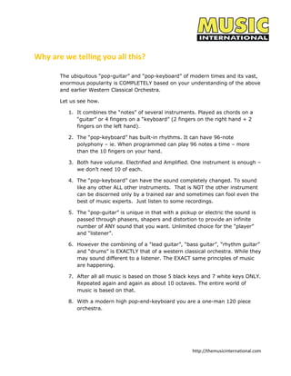 Which music instrument should you take up? | PDF