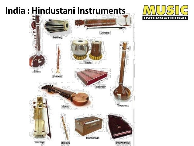 Music international instruments presentation