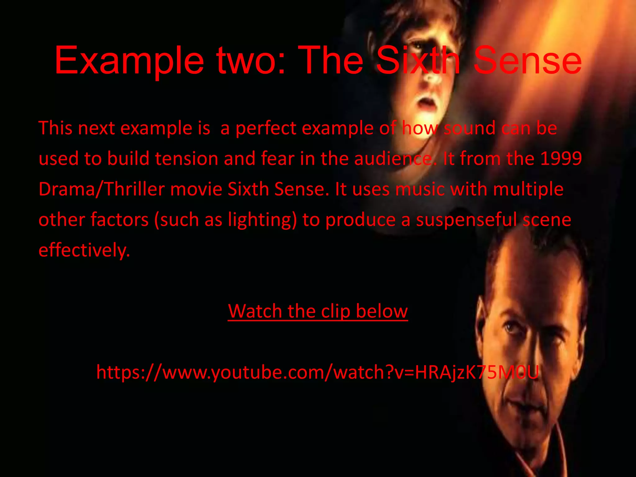 Music in thrillers | PPT