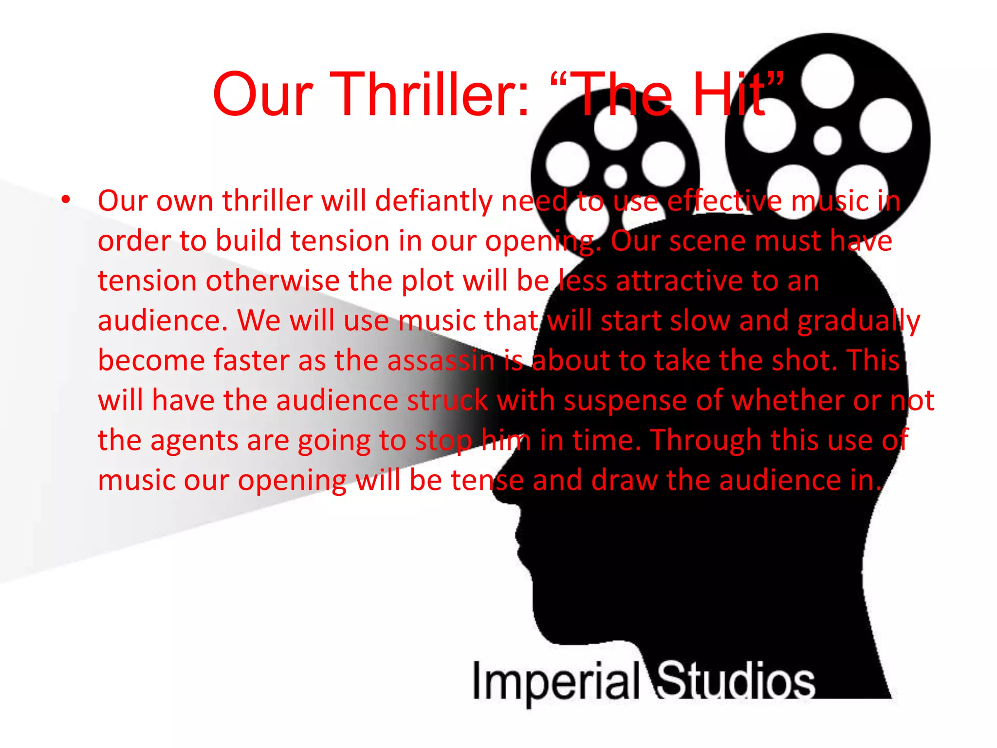 Music in thrillers | PPT