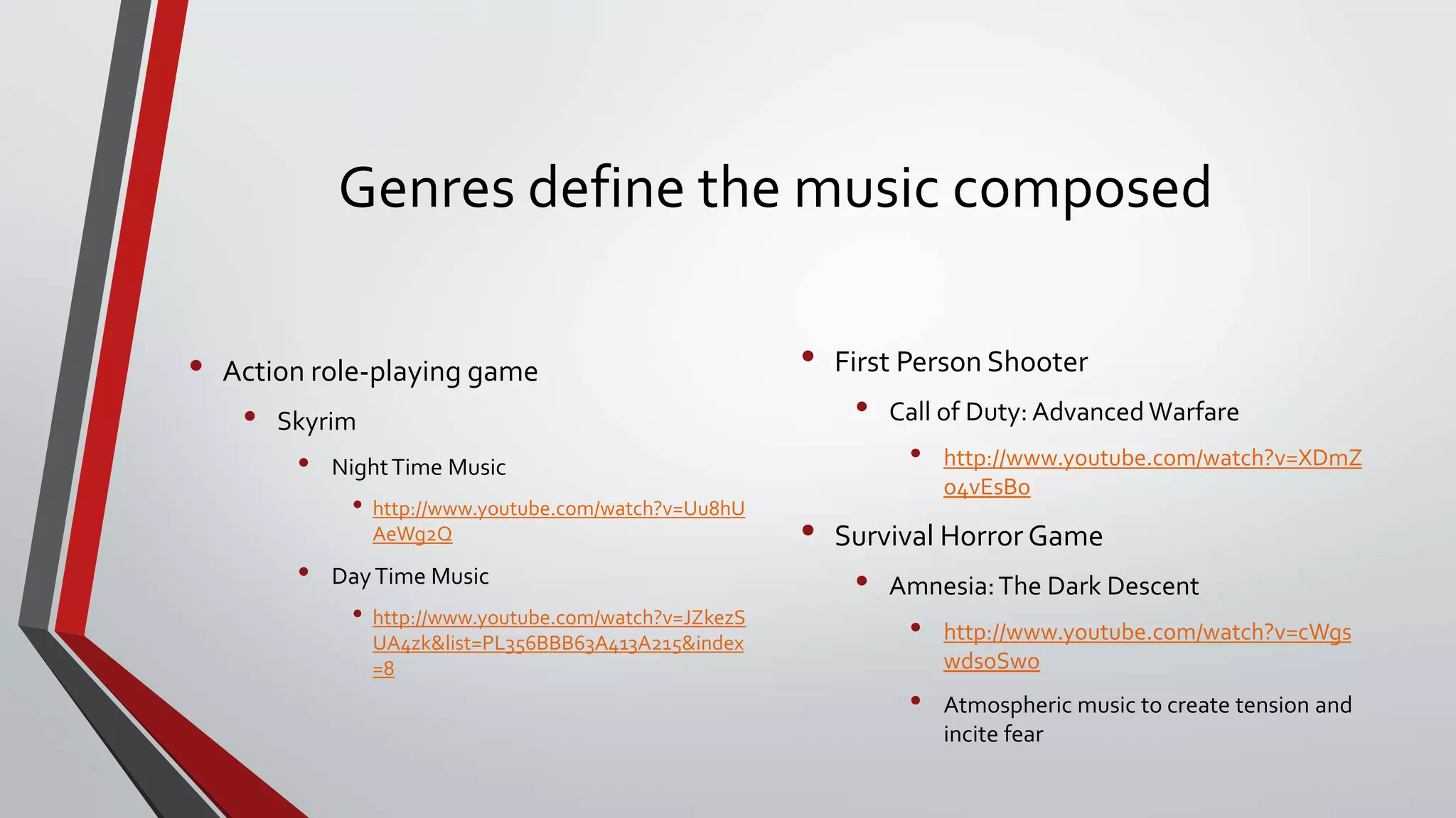 Music in video games | PPTX