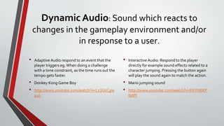 Music in video games | PPTX | Music and Party Video Games | Video Game ...