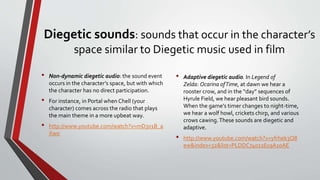 Music in video games | PPTX | Music and Party Video Games | Video Game ...