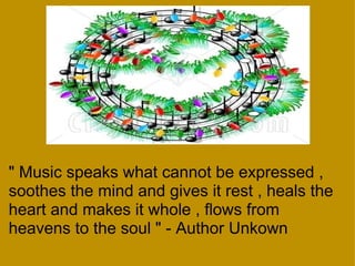 Music Is All Around Us | PPT