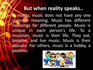 Music is life | PPTX