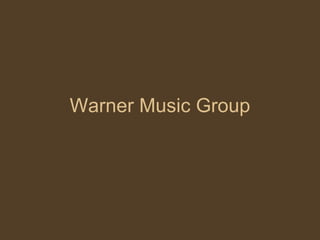 Waner Music Group | PPT