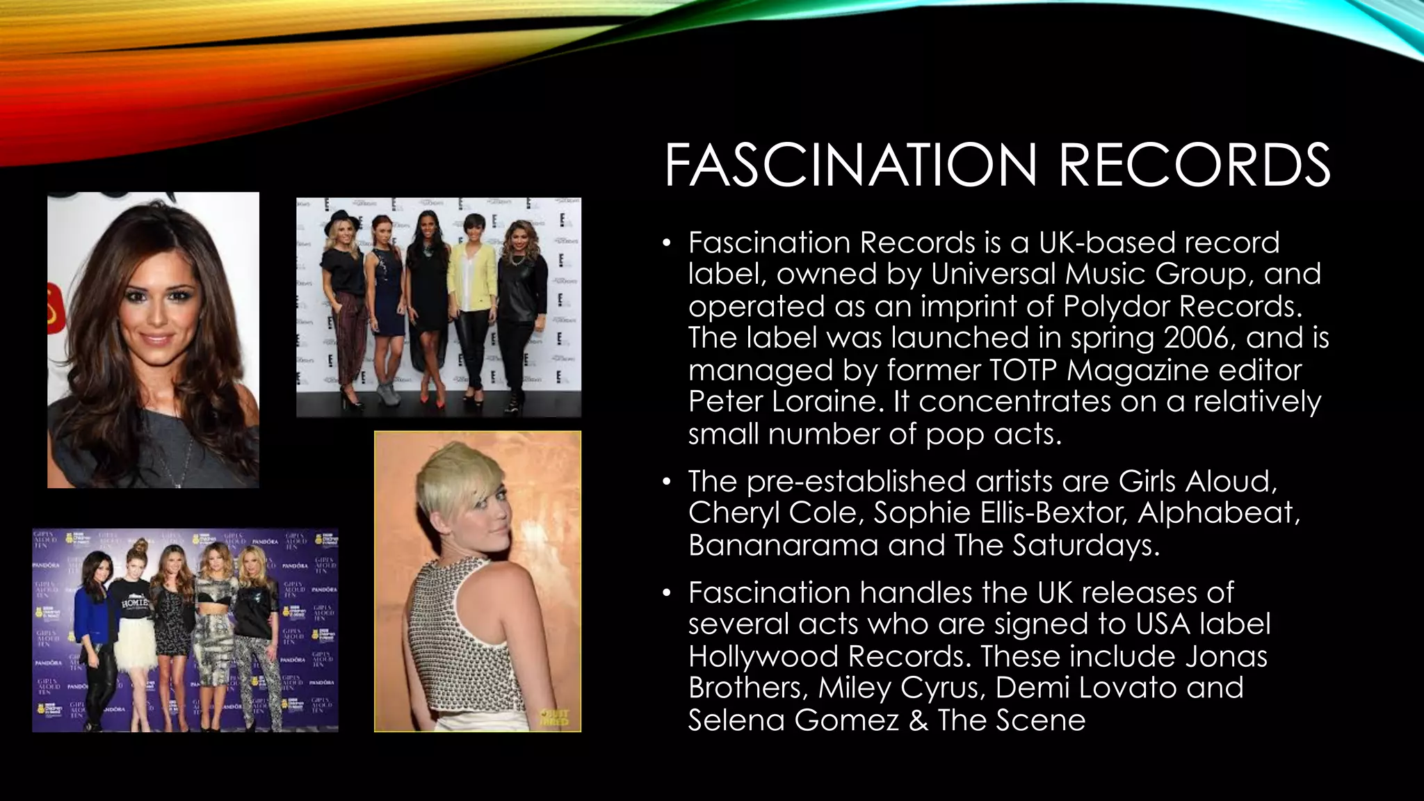 Existing Music Labels | PPT