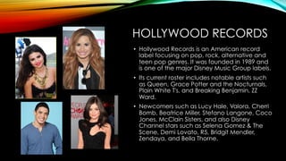 Existing Music Labels | PPT