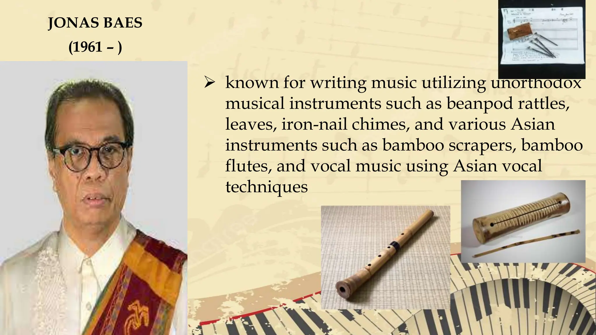 new Filipino musical composers of popular music | PPTX