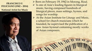 new Filipino musical composers of popular music | PPTX