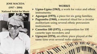 new Filipino musical composers of popular music | PPT