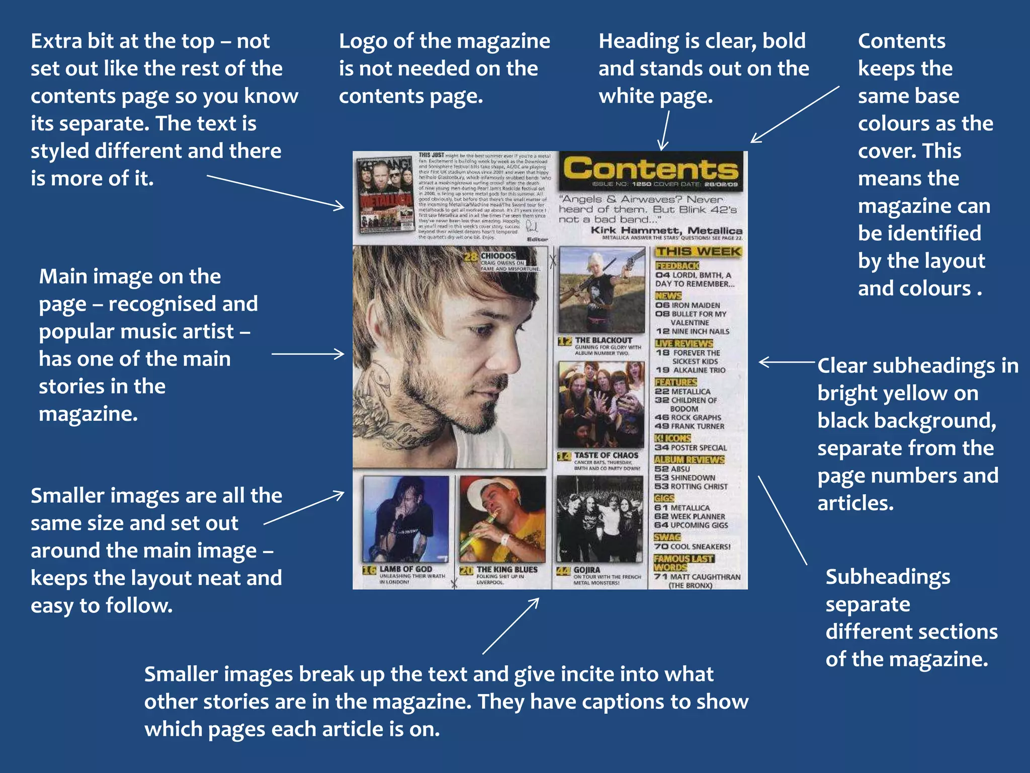 Music magazine analysis | PPTX