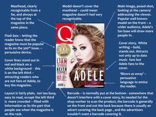 Music magazine analysis | PPTX