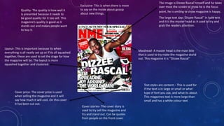 Music magazine Task 1-3 | PPTX