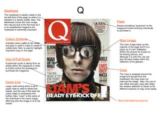 Music Magazine Analysis | KEY | Desktop Publishing | Computer Software ...