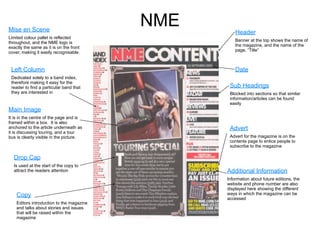 Music Magazine Analysis | KEY