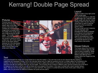 Music Magazine Analysis | PPT
