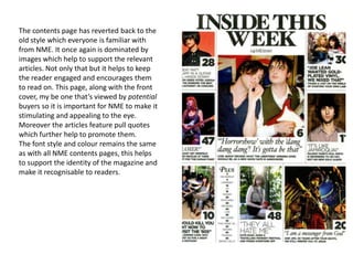 Music Magazine Analysis | PPTX | Adult Contemporary Music | Music