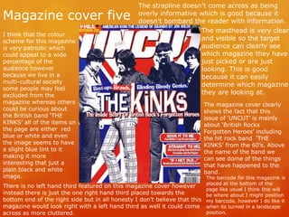 Music magazine analysis | PPT