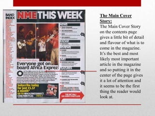 Music magazine analysis | PPTX