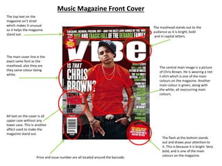 Music magazine analysis | PPT