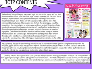 Music magazine analysis | PPT