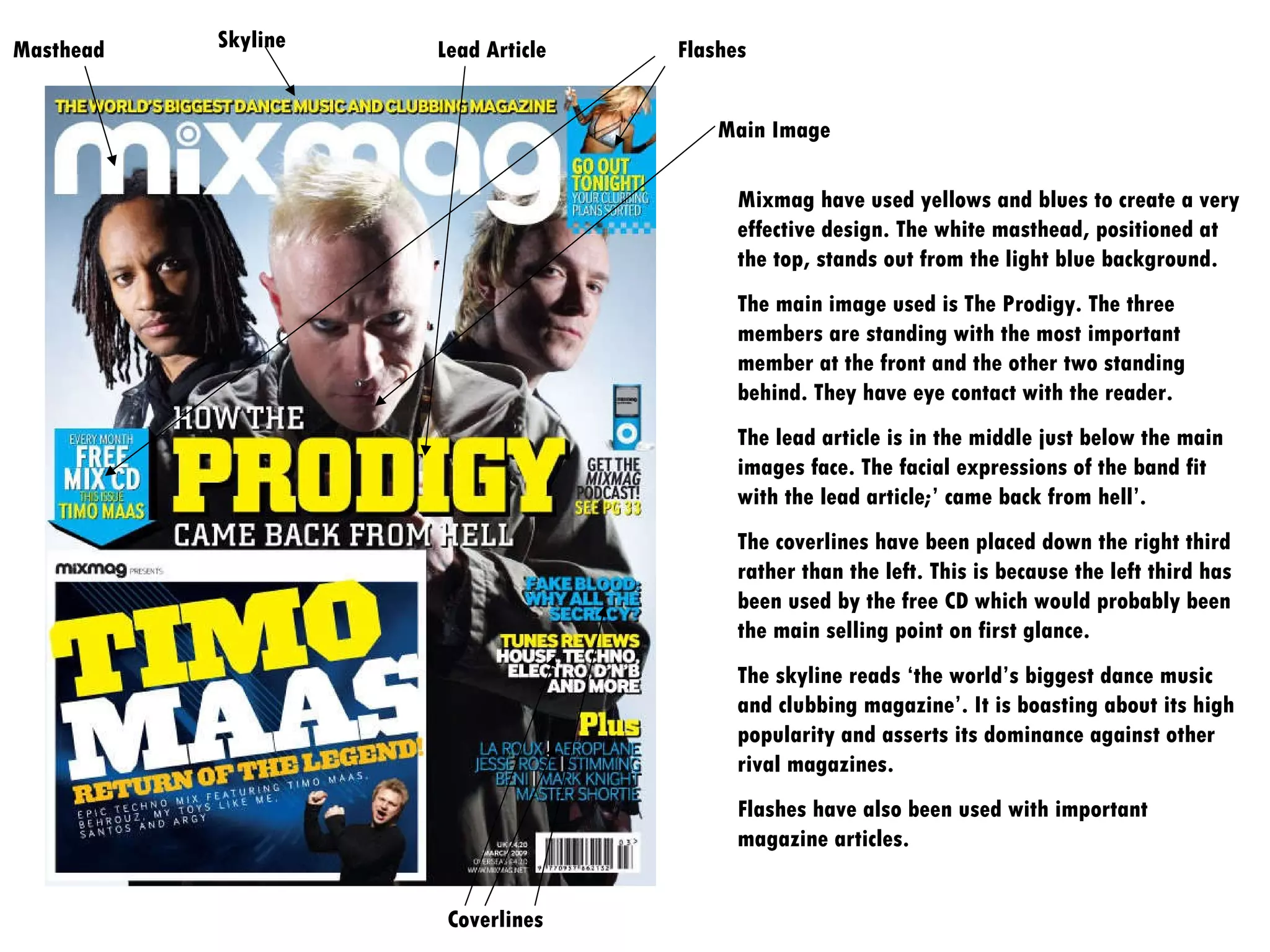 Music Magazine Analysis; Front Cover, Contents & Dps | PPT