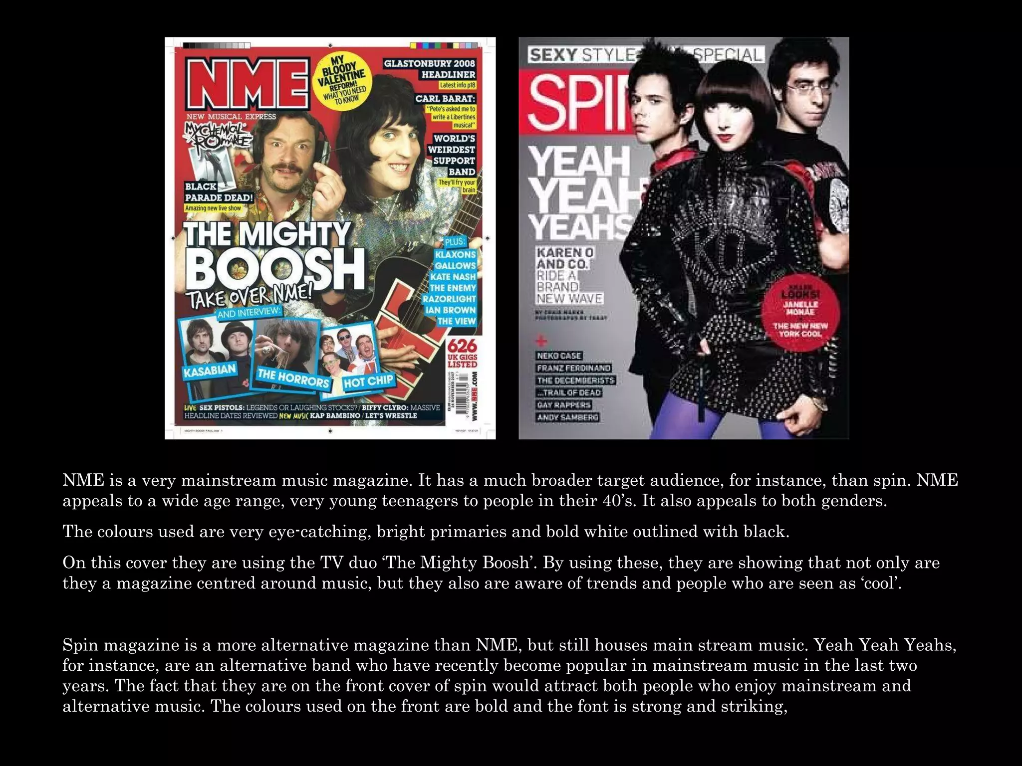 Music Magazine Covers | PPT