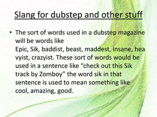 Music magazine double page spread language research | PPTX