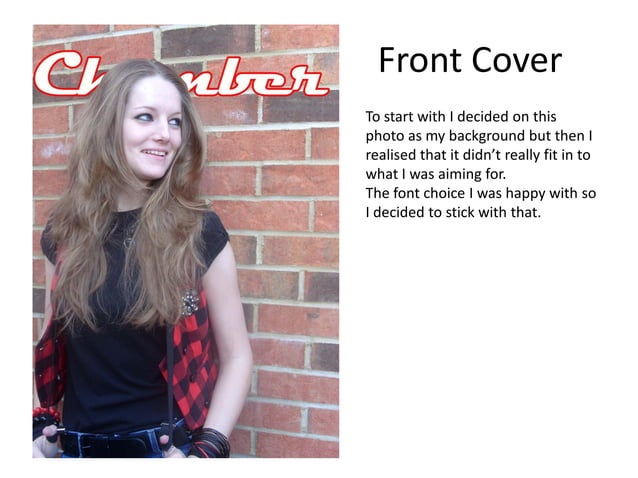 Music magazine drafts | PPT