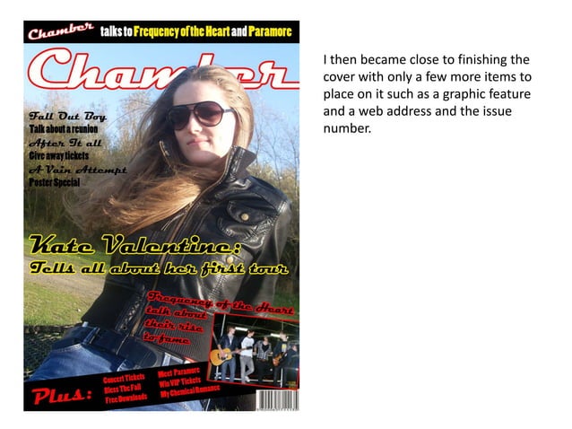 Music magazine drafts | PPT