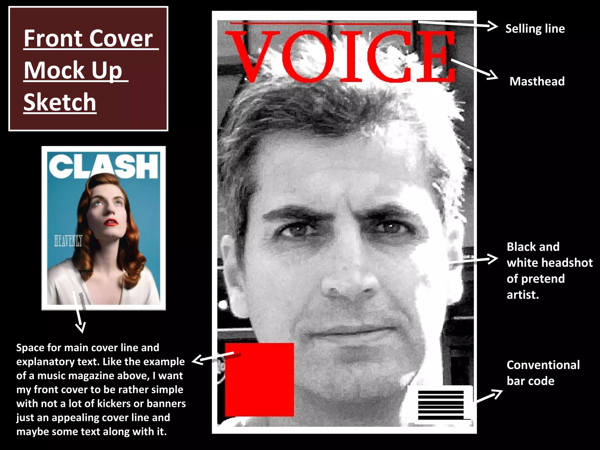 Music Magazine Front Cover | PPT