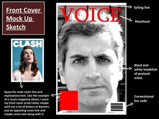 Music Magazine Front Cover | PPT