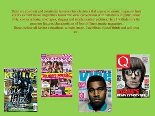Music magazine front covers | PPT