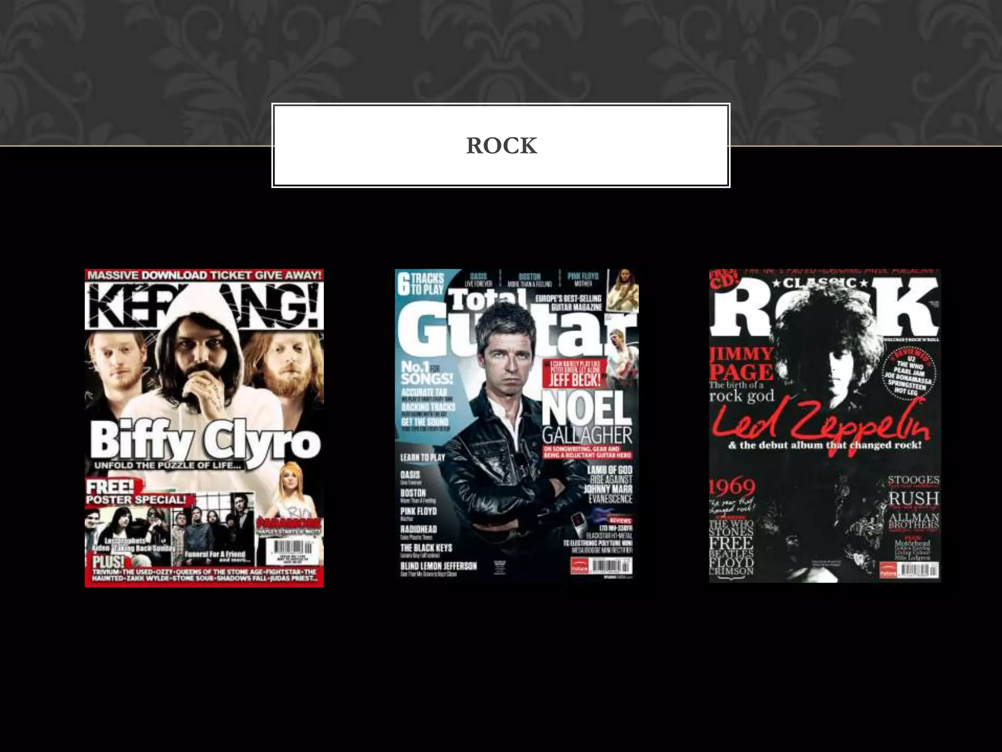 Music magazine genres | PPT